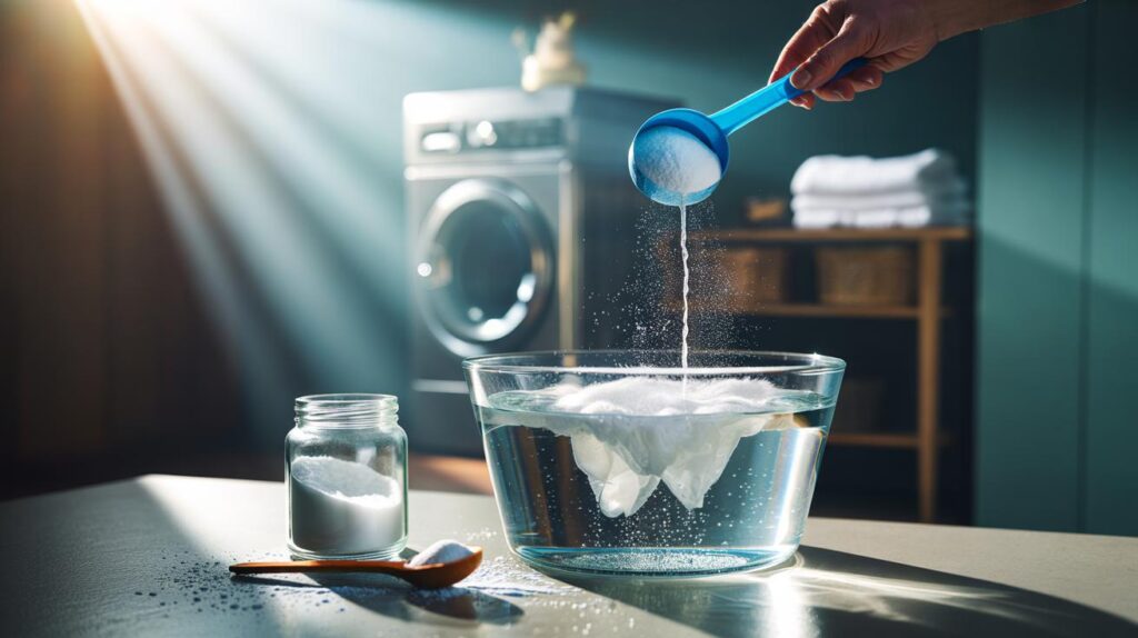 The baking soda in laundry that brightens whites naturally : how oxygen ...