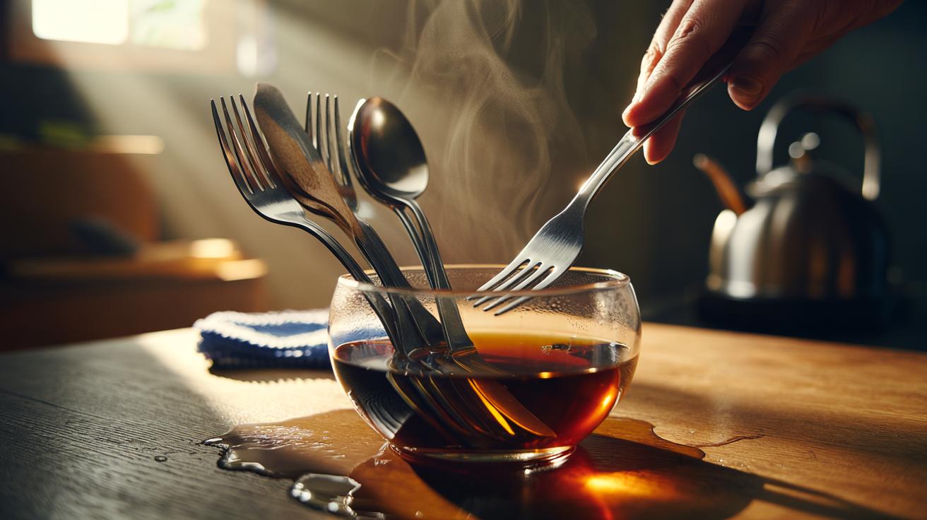 Restore Dull Cutlery with Tea Bags: How shine emerges by soaking ...