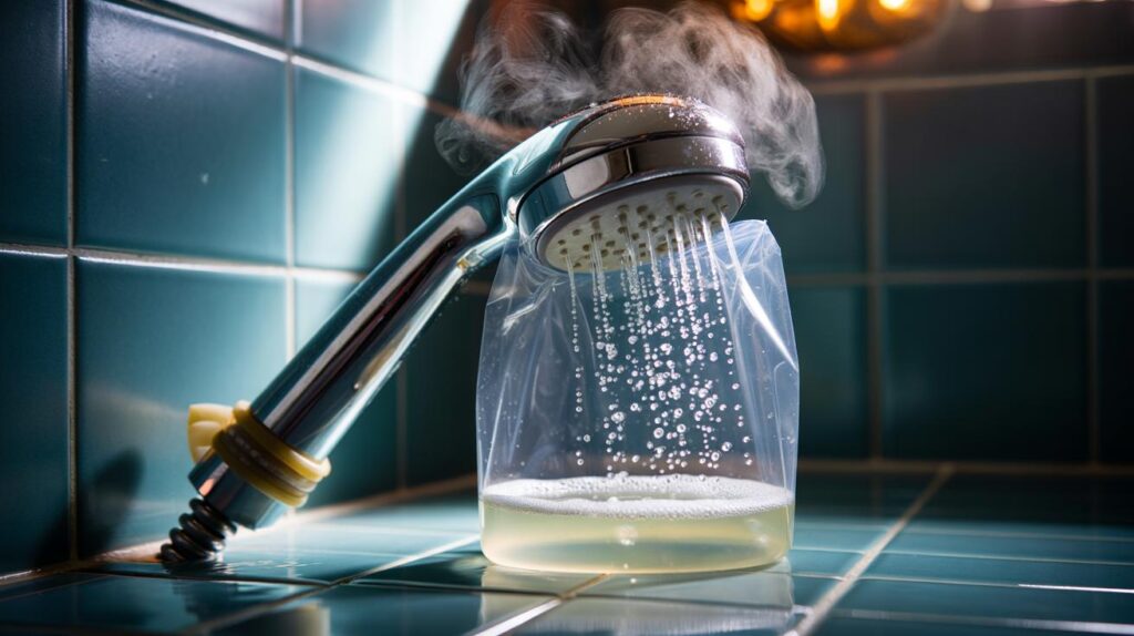 Vinegar revives shower heads instantly : how acetic acid cuts through ...